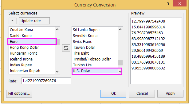 How To Insert live Exchange Rate In Excel 