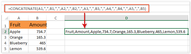 How To Combine Multiple Cells Into One Cell Separated By Comma In Excel 