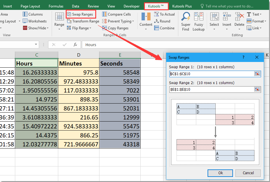 How To Move Row Up down Or Column Left right In Excel 
