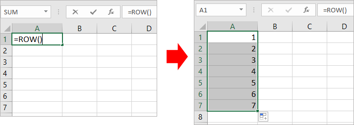 How To Auto Number A Column In Excel 
