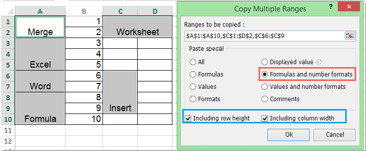 Formatting Excel Copy And Paste Merged Cells Into Single Cell Format 