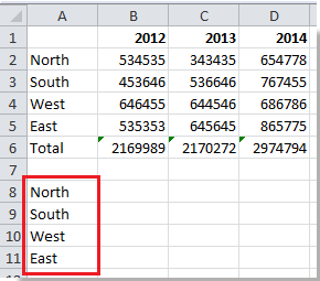 How to show percentages in stacked column chart in Excel?