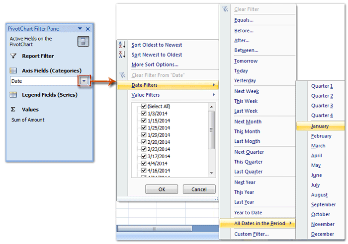 How To Filter By Month In Excel Pivot Table Brokeasshome
