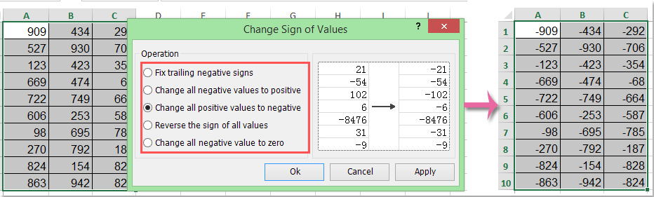 How To Change Positive Numbers To Negative In Excel 