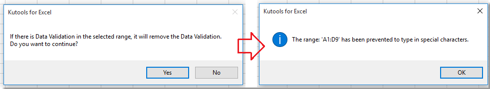 How To Prevent Special Characters Entering In Excel 