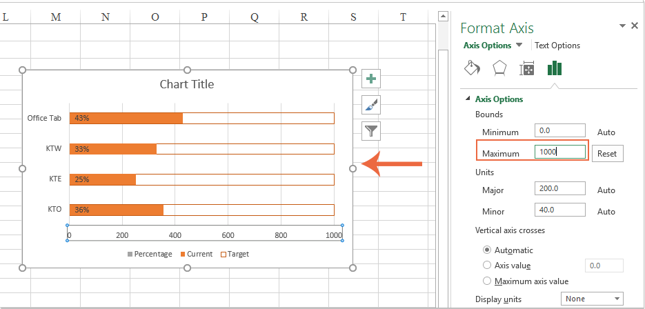 How To Create Progress Bar Chart In Excel 