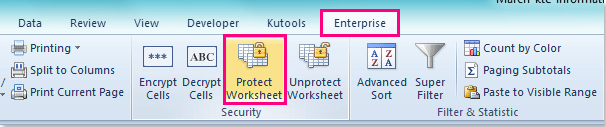 How To Protect Multiple Worksheets At Once In Excel 