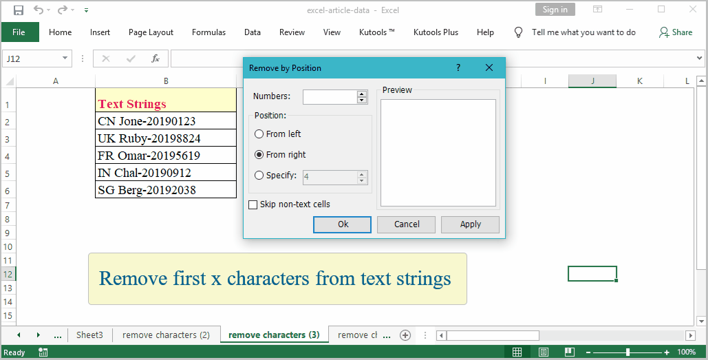 How To Remove Characters In Excel Let Me Quickly Explain How This Works While I Have Used This 