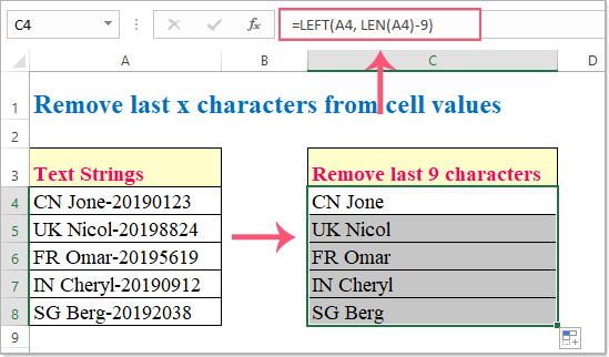 Li vre Traiteur Infirmi re Excel Remove String Joueur Paradis Vent