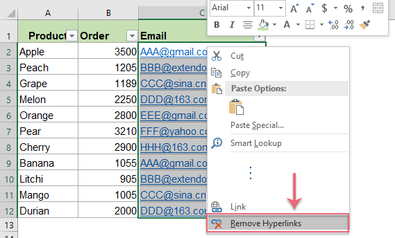 How To Remove Hyperlink In Excel 365 Printshoreds
