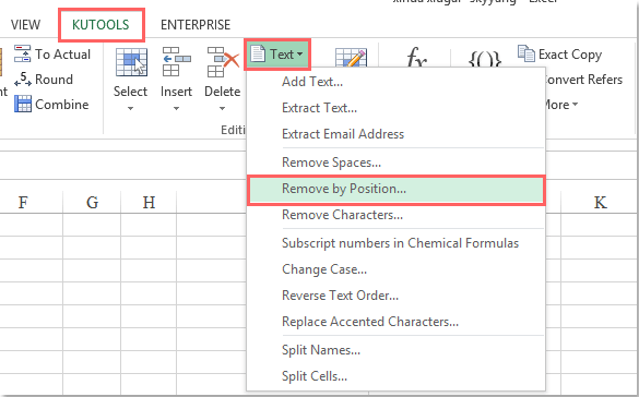 How To Remove Prefix Suffix From Multiple Cells In Excel 