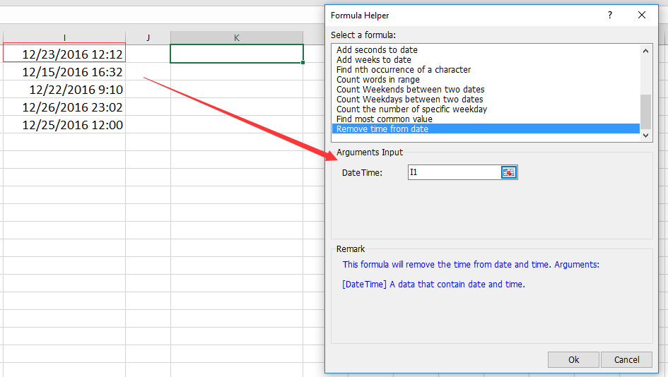 How To Remove Time From Date In Excel 