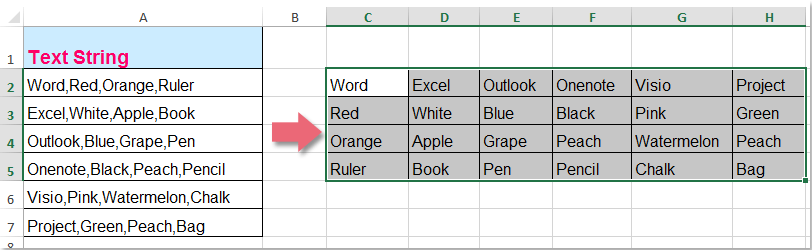 View Excel Formula Opposite Of Concatenate Tips Formulas
