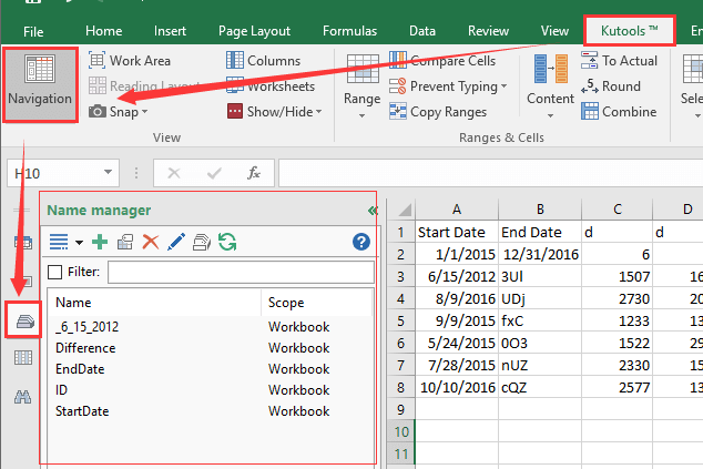 How To See All Named Ranges In Excel 