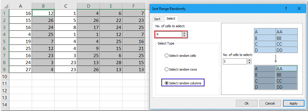 How To Select Cells Randomly In Excel 