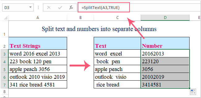 Cara Memisahkan Kolom Pada Excel AsriPortal