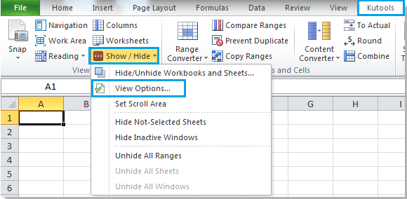 How To Quickly Show Hide Gridlines In Excel 