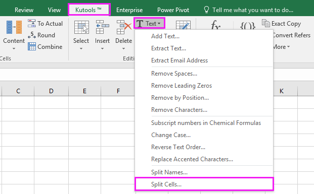 Excel Split Cells Based On Character Hohpasources