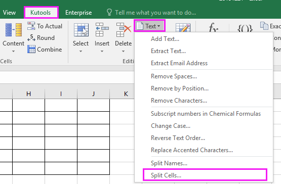  How To Split Numbers Into Columns In Excel 