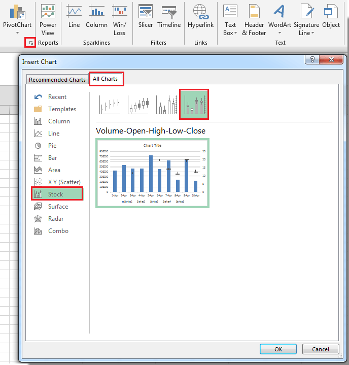 How To Create Stock Chart In Excel 