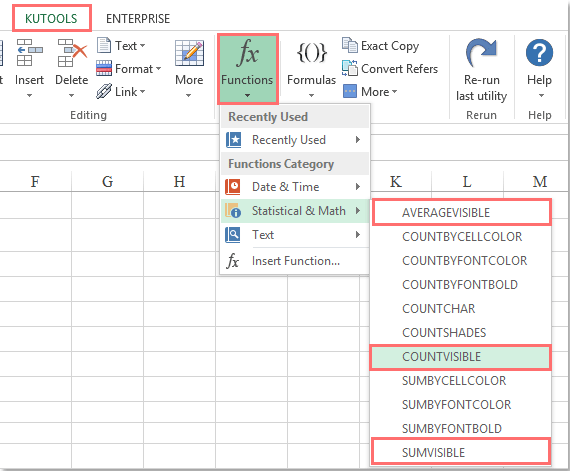 How To Count Sum Cells Based On Filter With Criteria In Excel 