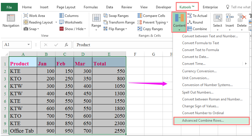 How To Sum Multiple Columns Based On Single Criteria In Excel 