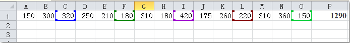  How To Quickly Sum Every Other Or Nth Row column In Excel 
