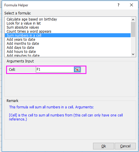 How To Sum First Digit Of Each Cell Only In Excel 