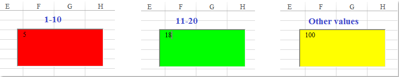 How To Change Textbox Color Based On Value In Excel 