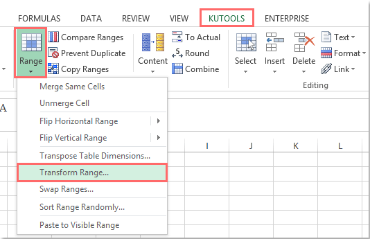 How to transpose every 5 or n rows from one column to multiple columns?