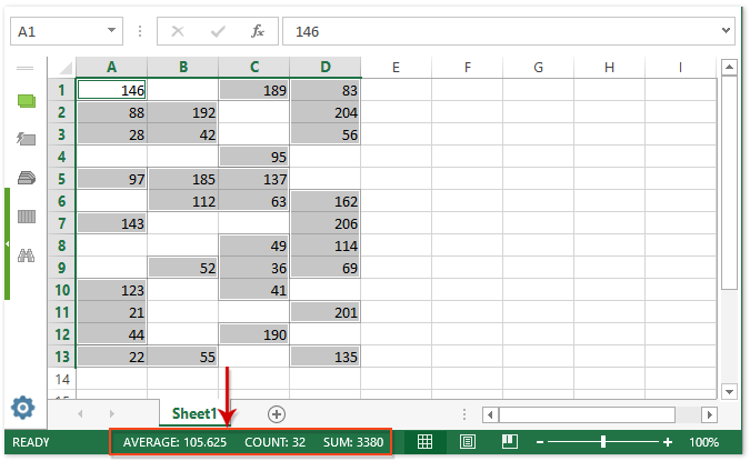 Excel Formula Average Excluding Blank Cells Silabus Paud