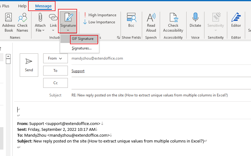How To Add A Gif On A Gif In Outlook Signature Infoupdate