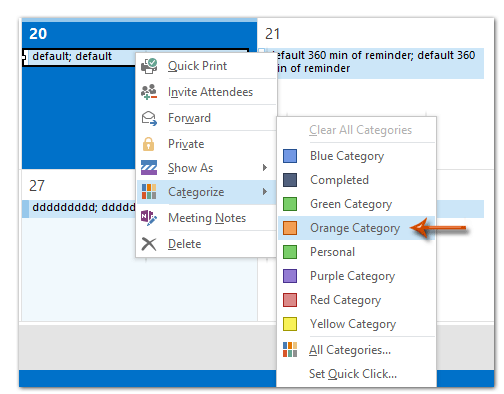 How To Change Appointment Colors In Outlook 
