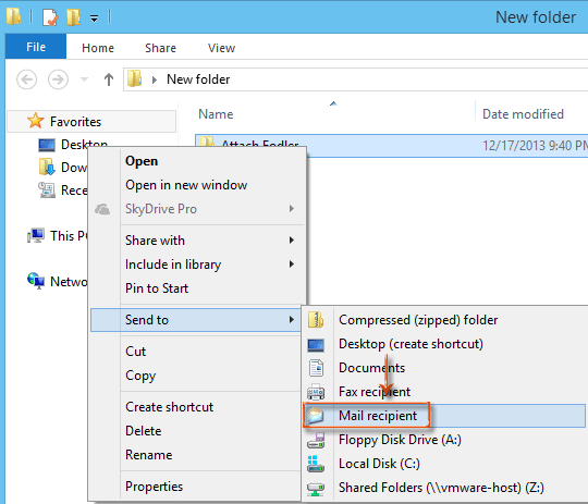 How To Attach A Folder In An Email Message In Outlook 