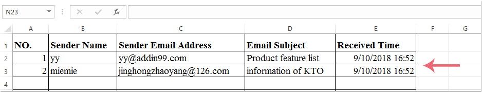 How To Export Emails From Outlook To Excel Automatically 