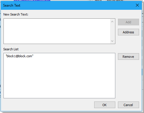 How to block or unblock senders in Outlook?