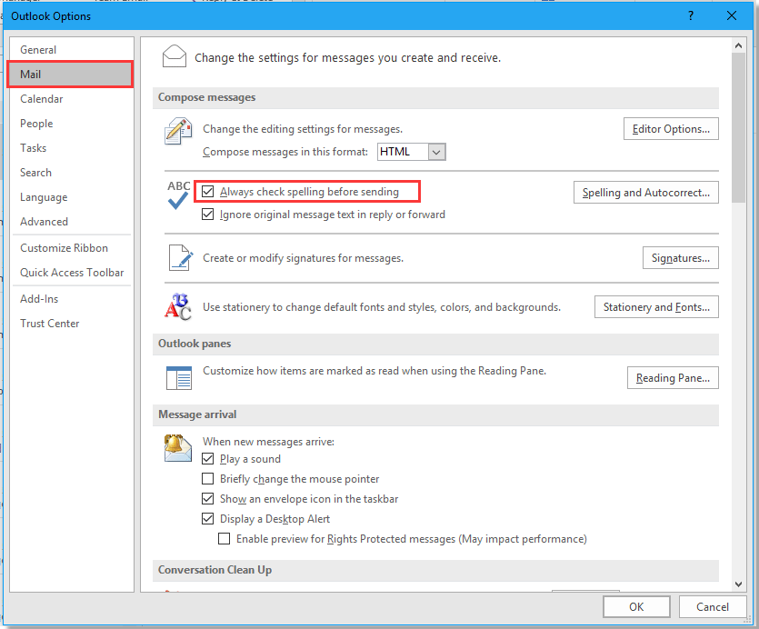 How To Check Spelling Before Sending Emails In Outlook 