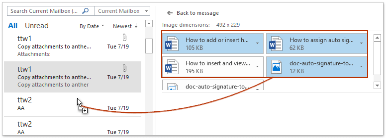 How To Copy Attachment To Another Email In Outlook 