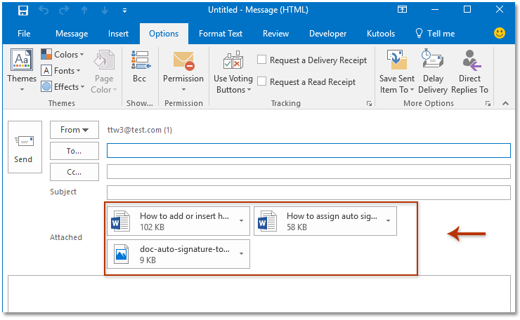 Bagaimana Cara Menyalin Lampiran Ke Email Lain Di Outlook 