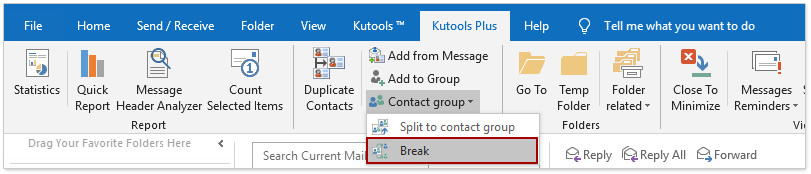 How To Extract export Outlook Contact Group distribution List To 