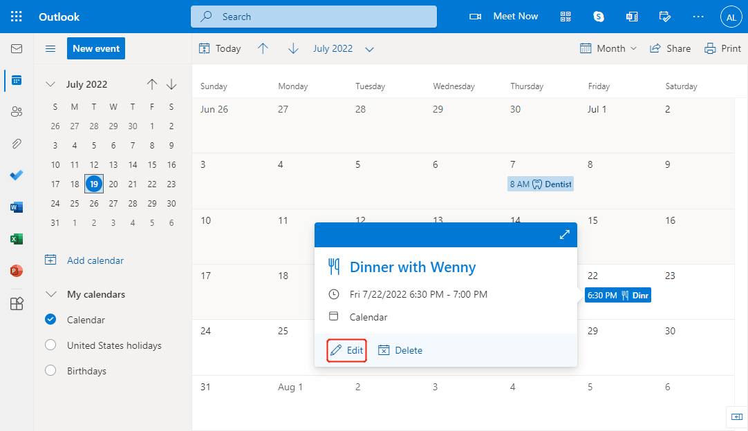 How To Set An Email Reminder For An Outlook Event 
