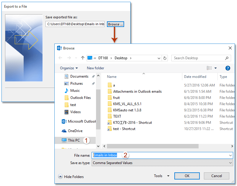 How To Export A Folder From Outlook To Excel Unlasopa