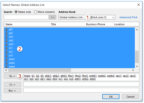 How To Export Outlook Global Address List address Book To Excel 