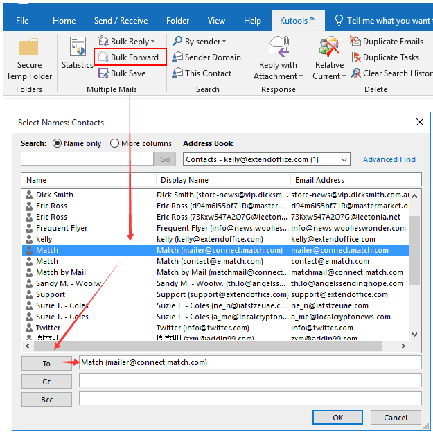 How To Move copy Emails From One Account To Another In Outlook 