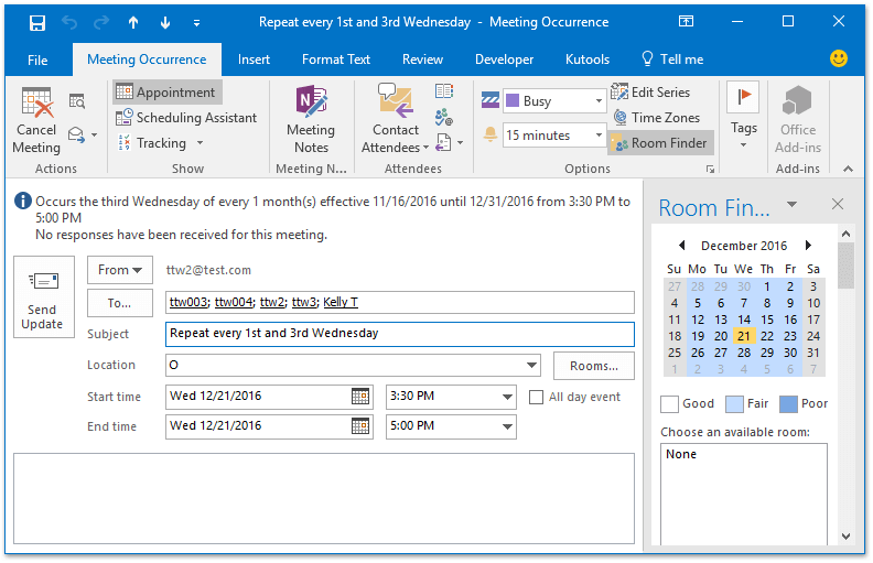 Como Hacer Un Meeting Recure En Outlook Infoupdate