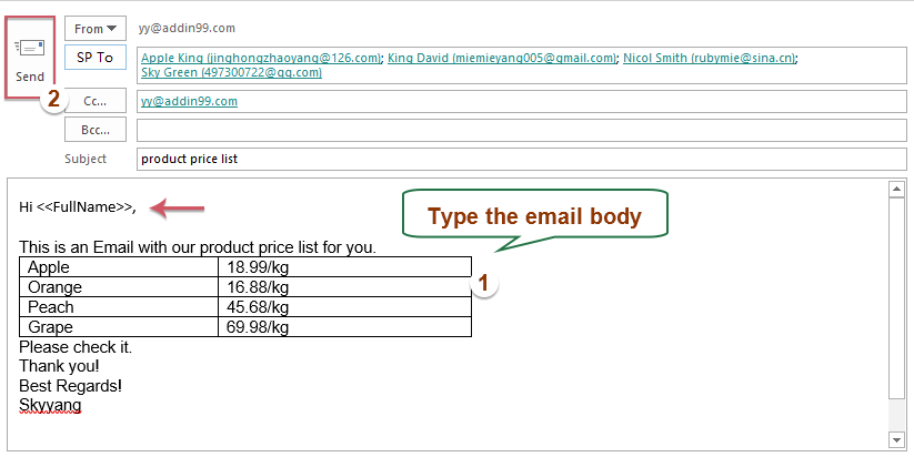 How To Send An Email To Multiple Recipients Individually In Outlook 