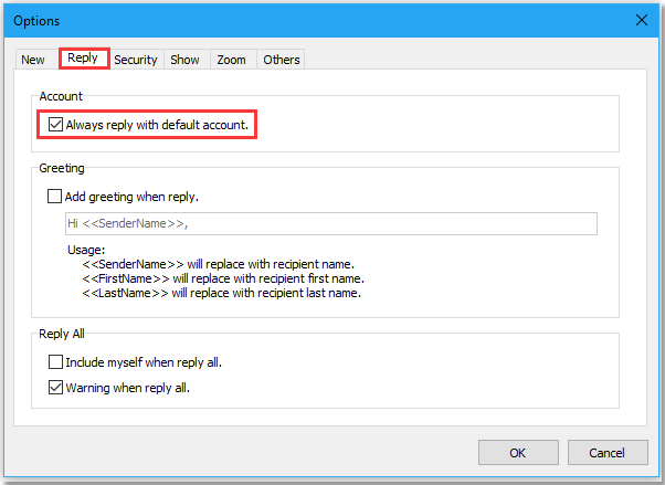 How to send email from the different address in Outlook?