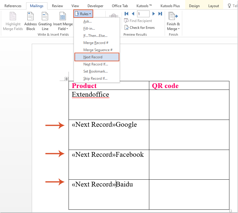 How To Create QR Code In Word Document 