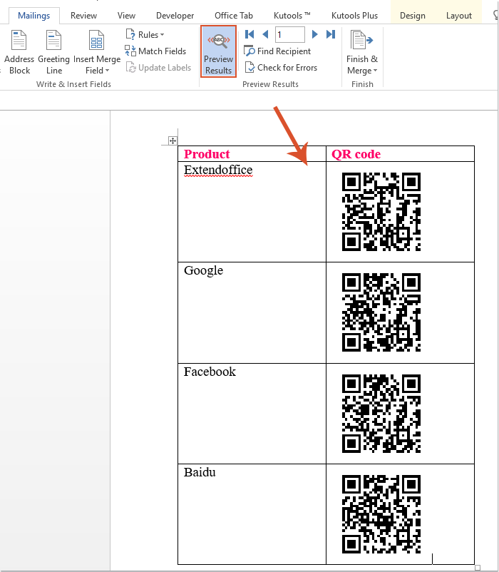 How To Create QR Code In Word Document 