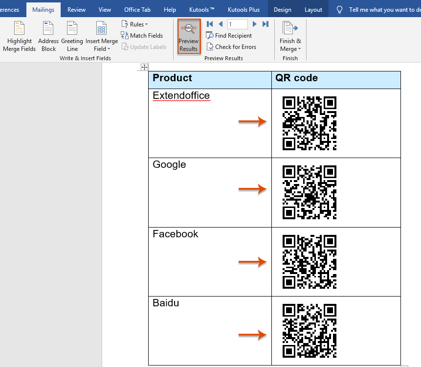 How To Create QR Code In Word Document 